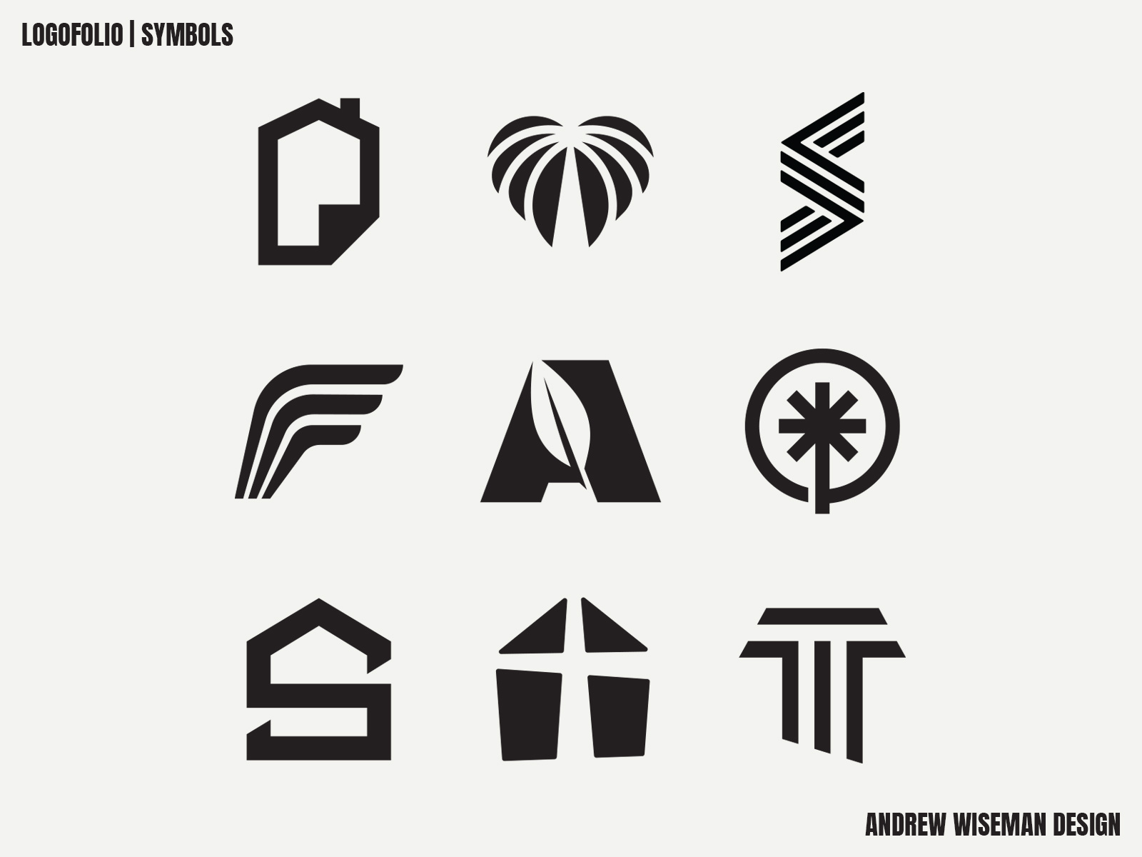 LOGOFOLIO | SYMBOLS by Andrew Wiseman on Dribbble
