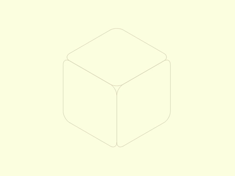 Simple cube by Alexandre LANGLOIS on Dribbble