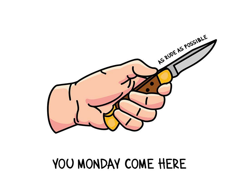 Monday by Chus on Dribbble