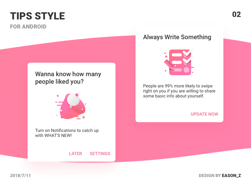 Tips Design #2 by Zhu Eason on Dribbble