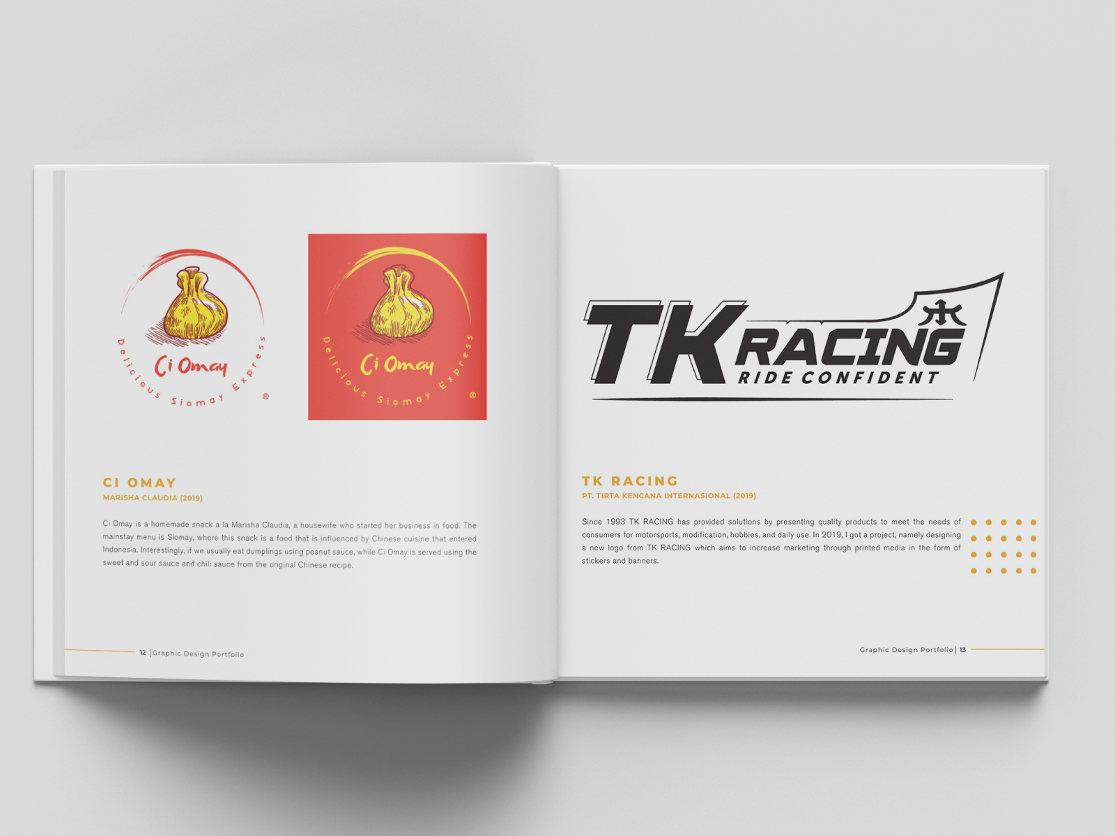 Portfolio - Ci Omay & TK Racing logo design by Andi Lam on Dribbble