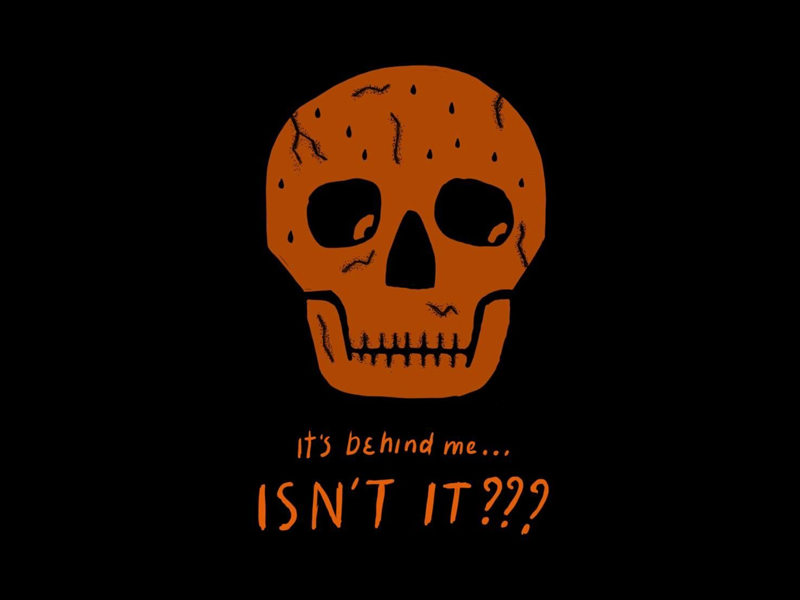 Scared Skull by Nikita Prokhorov on Dribbble