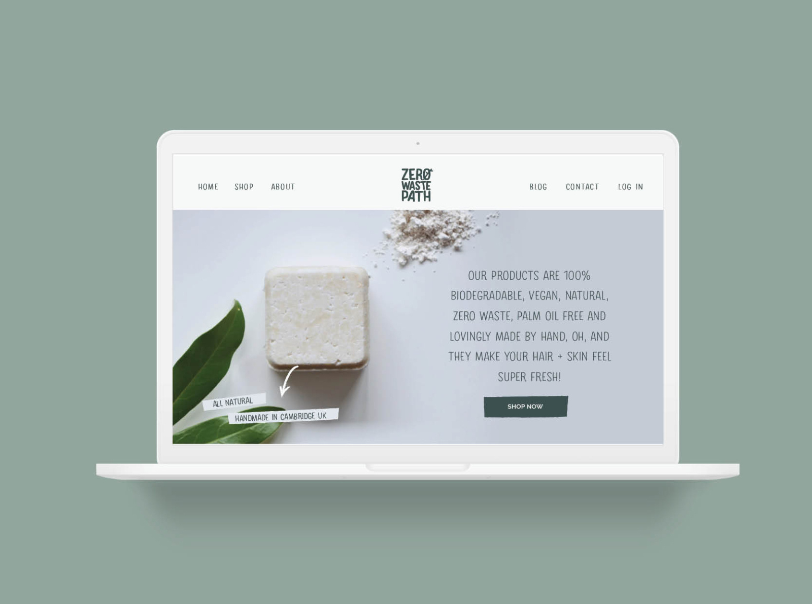 Zero Waste Path Sustainable Website Design by Creative Wilderness on ...