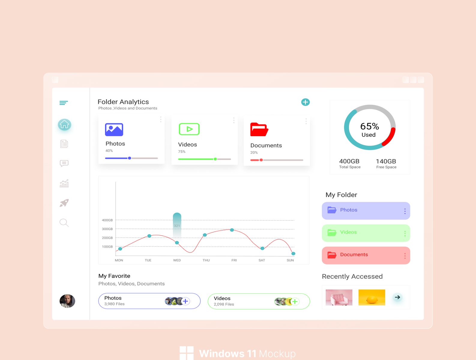 File Manager Dashboard by kareem hammed on Dribbble