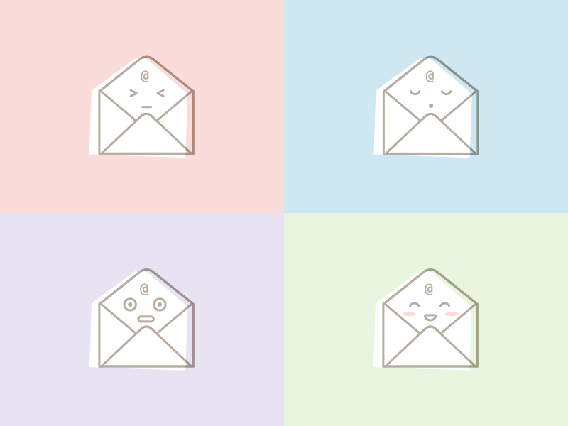 Email Emojis x2 by Savagecorp Studio on Dribbble