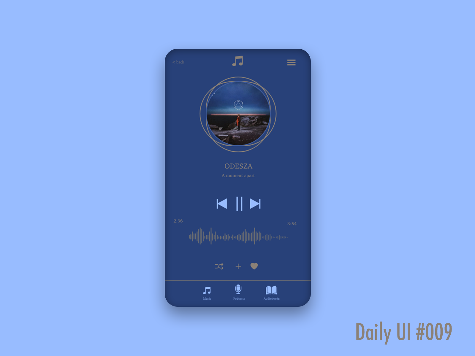 DAILY UI #009 by Isabelle LABAT on Dribbble