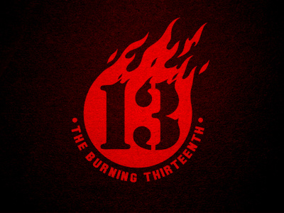 The Burning 13th by Andy Pitts on Dribbble