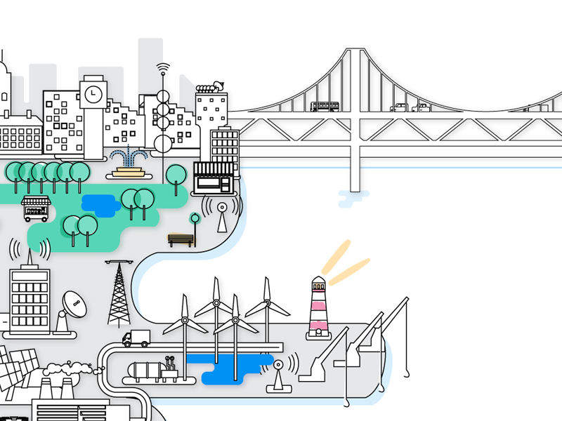 Smart City by Laura on Dribbble