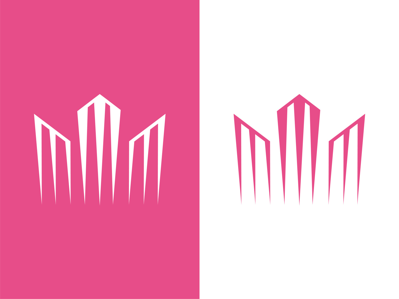 Conference Hall Building Logo design by Ahmad Shabbir on Dribbble