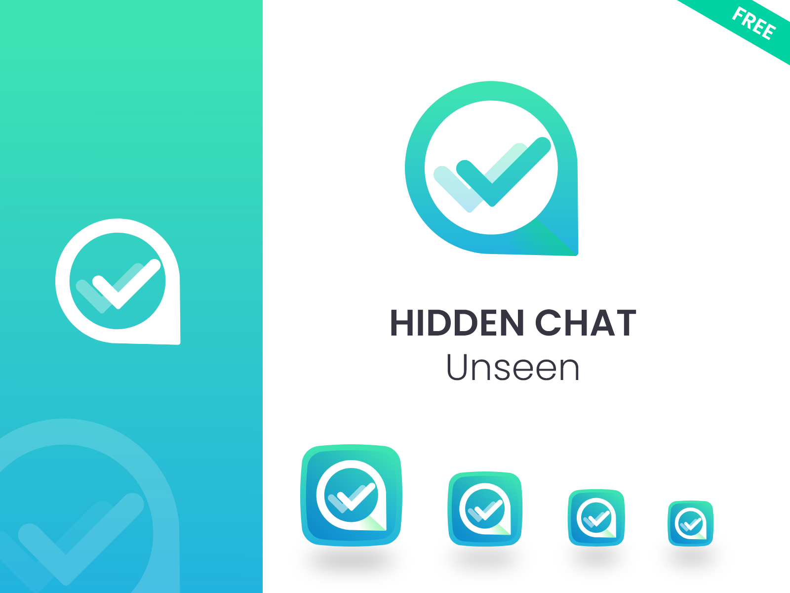 Unseen Chat Icon by Badar on Dribbble