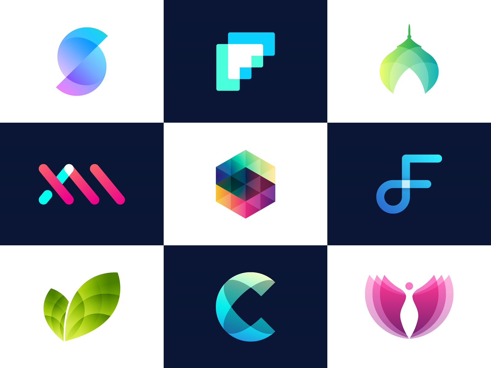 Vol 6 : Collection Of Minimal Logos With Transparency by Shyam B on ...