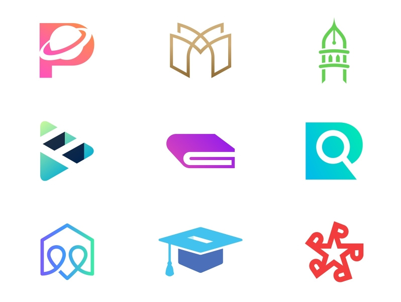 Vol 9 : Collection of Logos With Dual Elements by Shyam B on Dribbble