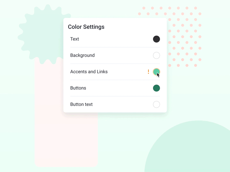 Color Accessibility Tool by Meaghan Li on Dribbble