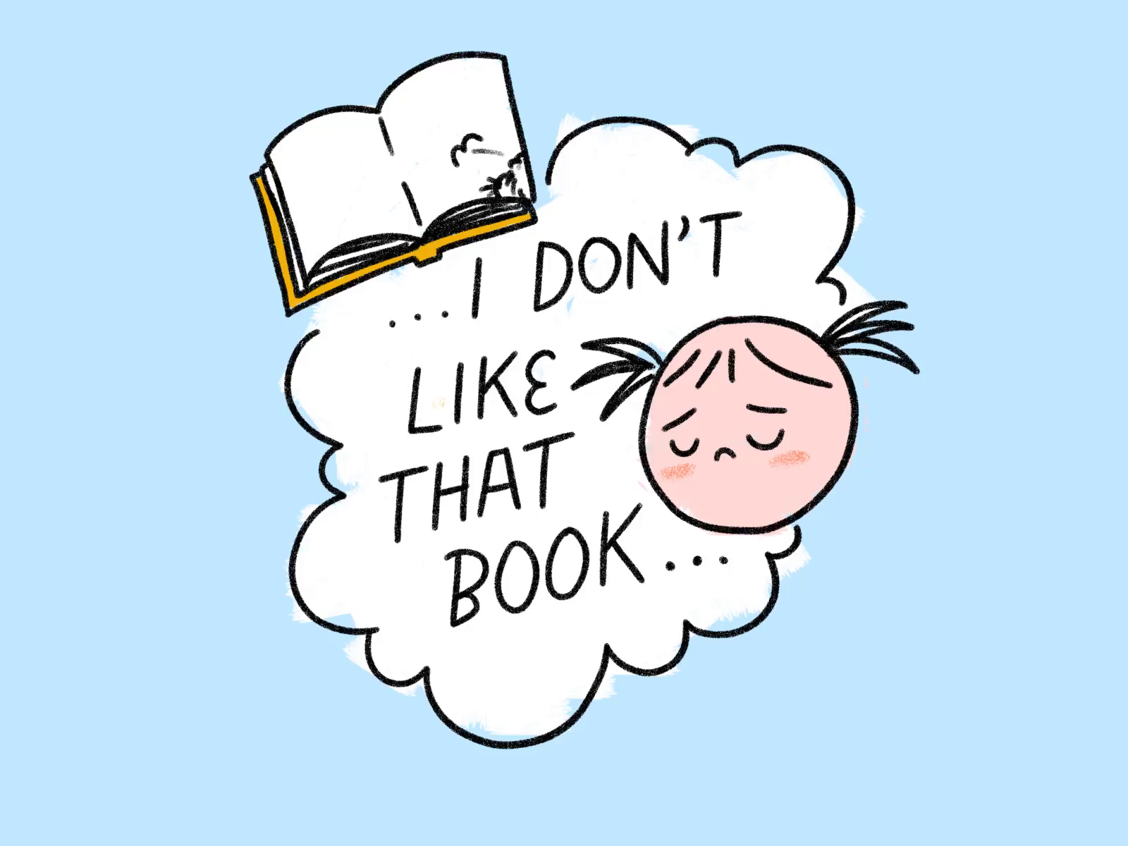 I Don t Like That Book By Richard Sison On Dribbble i-don-t-like-that-book-by-richard-sison-on-dribbble
