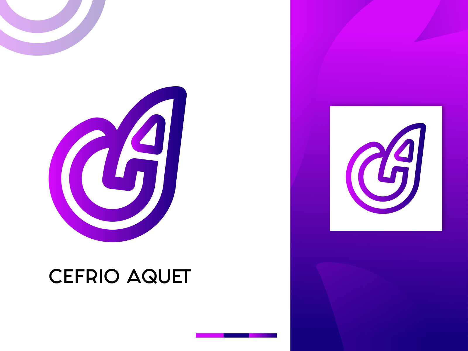 Modern A+C Logo Design by ISmika Rahman IR on Dribbble