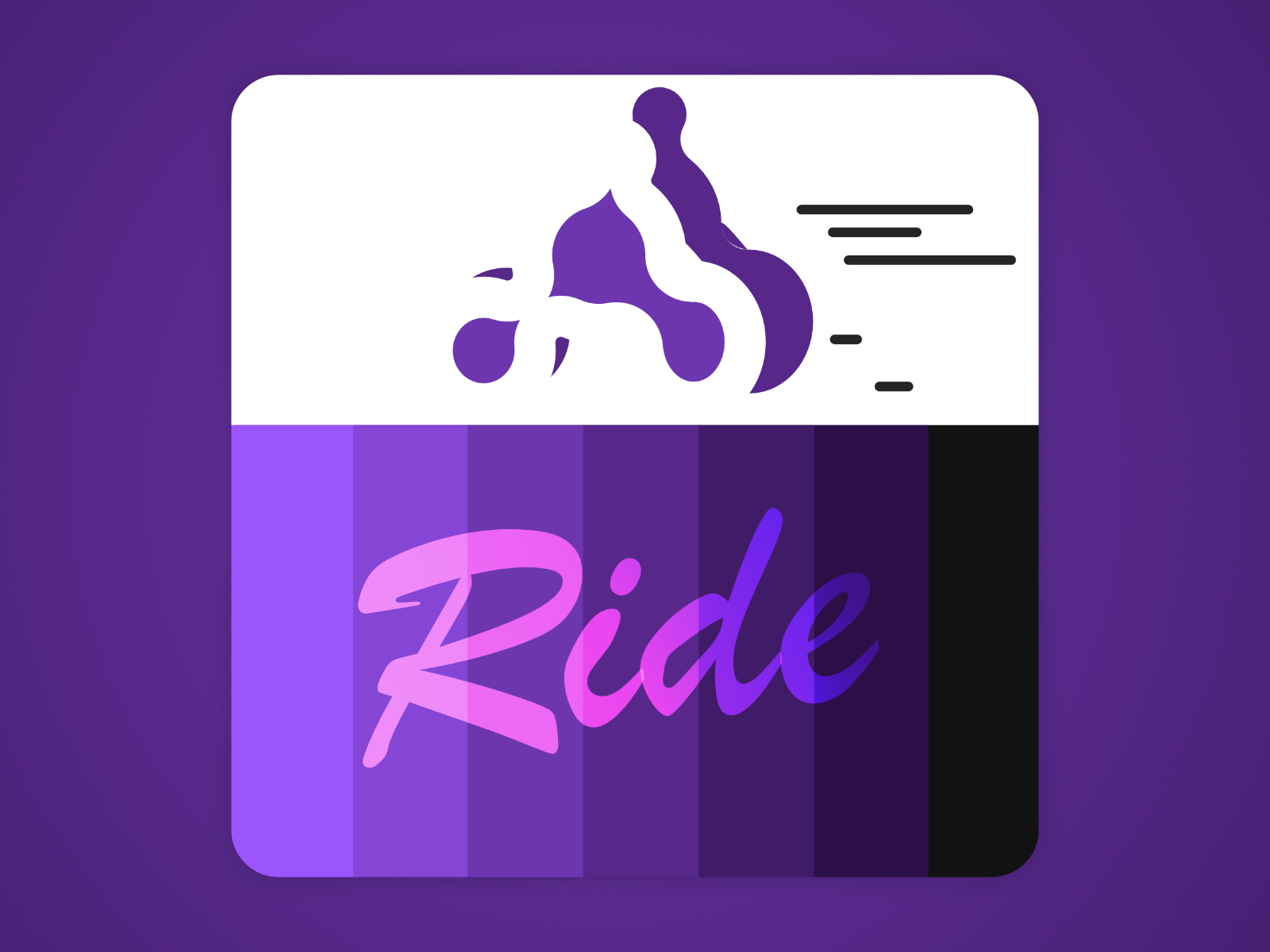 RIDE by Bobby on Dribbble