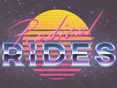 Radical Rides by Faceless Creative Co. on Dribbble