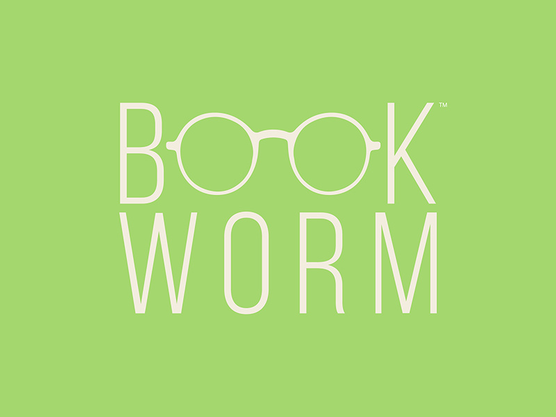 Book Worm by Faceless Creative Co. on Dribbble
