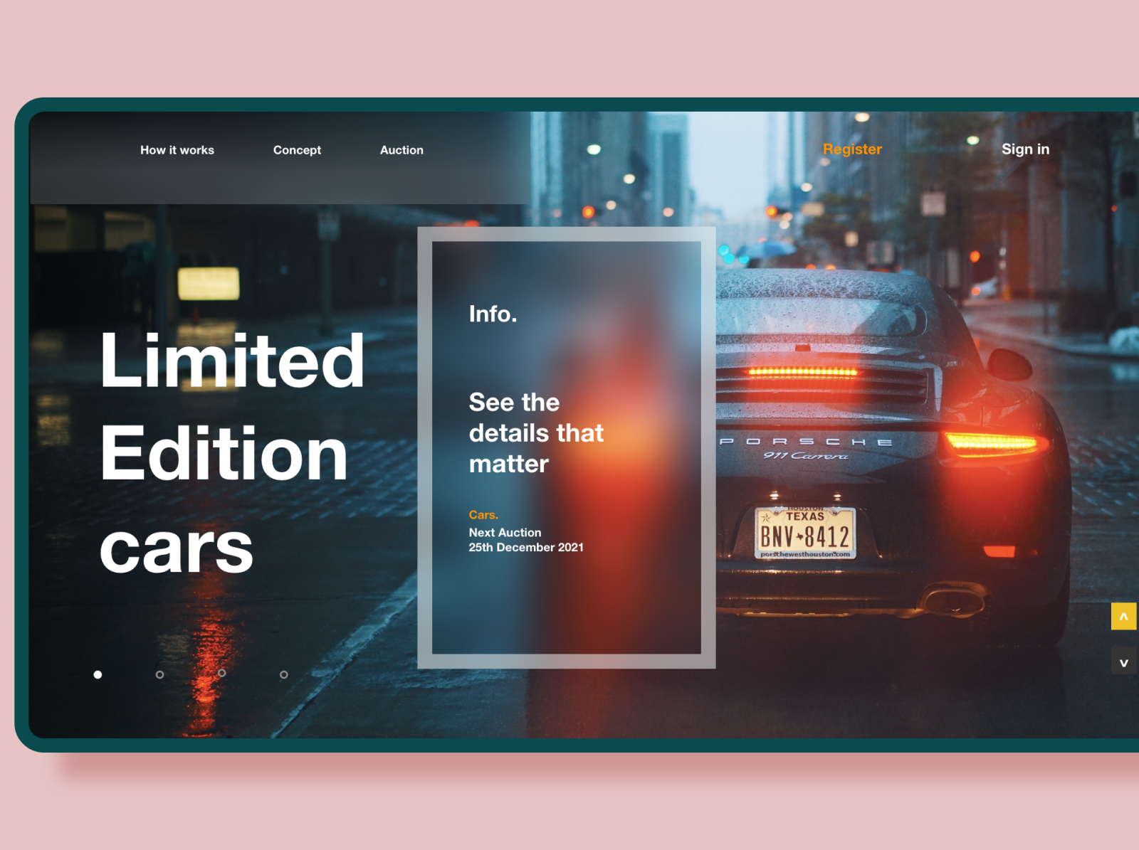 Auction Web UI by Ankit Gupta on Dribbble