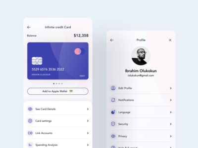 Fintech App | Digital Banking | Mobile UI by Ibrahim Olukokun on Dribbble