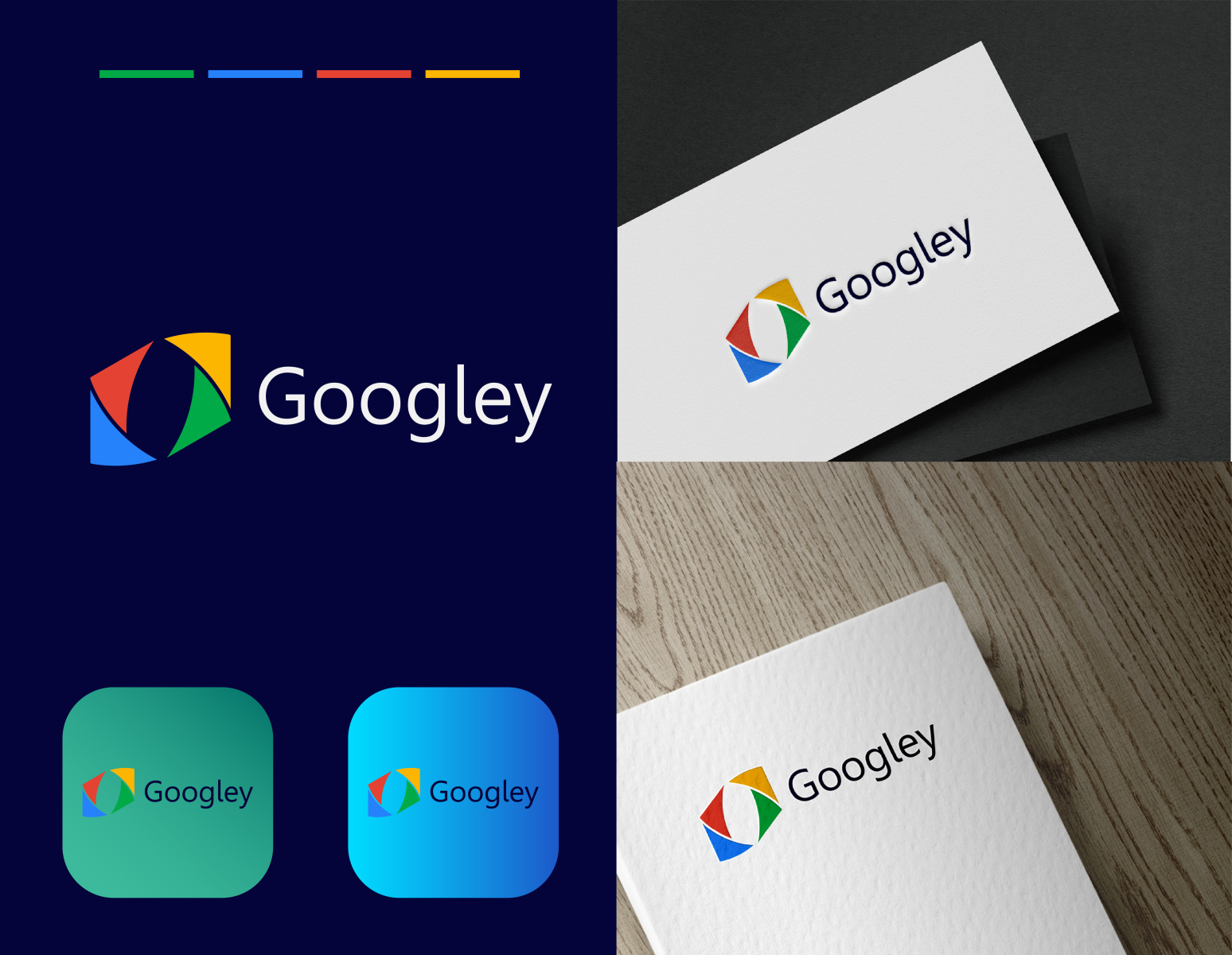 Welcome To My Portfolio Modern Logo by HM Bayzid Hasan on Dribbble