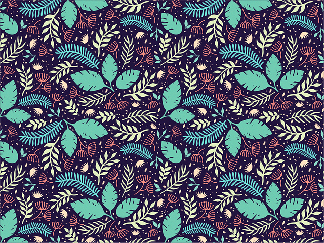 Wallpaper Pattern by Szende Brassai on Dribbble