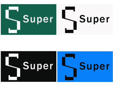 Super Logo Concept by Pixxel Studio on Dribbble