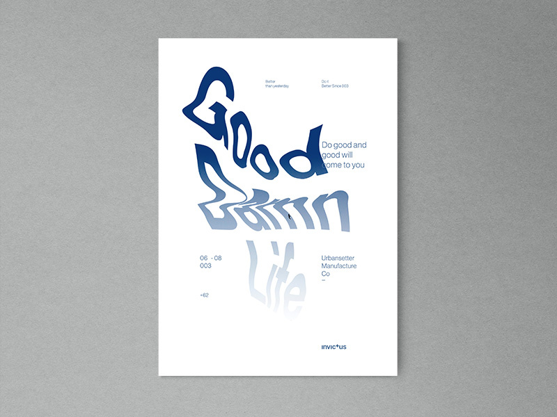 Good Damn Life by Muhammad Isya on Dribbble