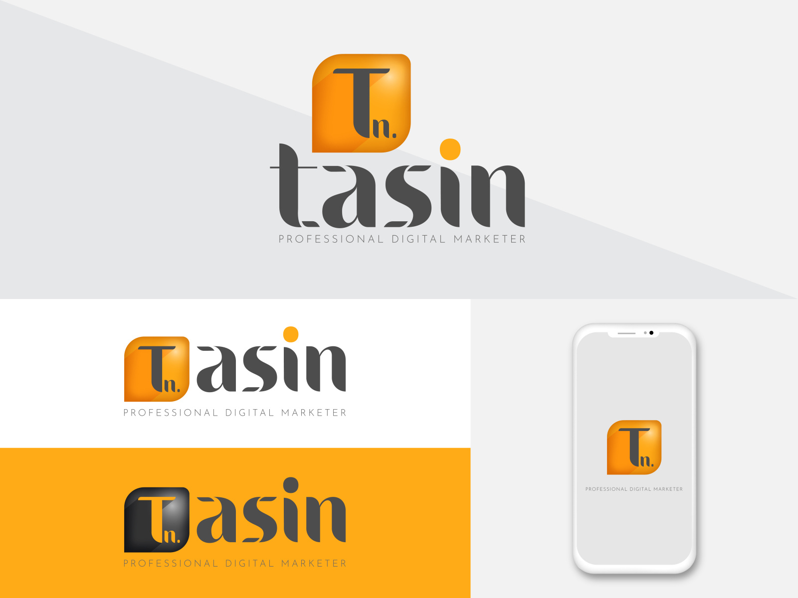 Tasin digital marketing agency Logo by SOURAV D on Dribbble
