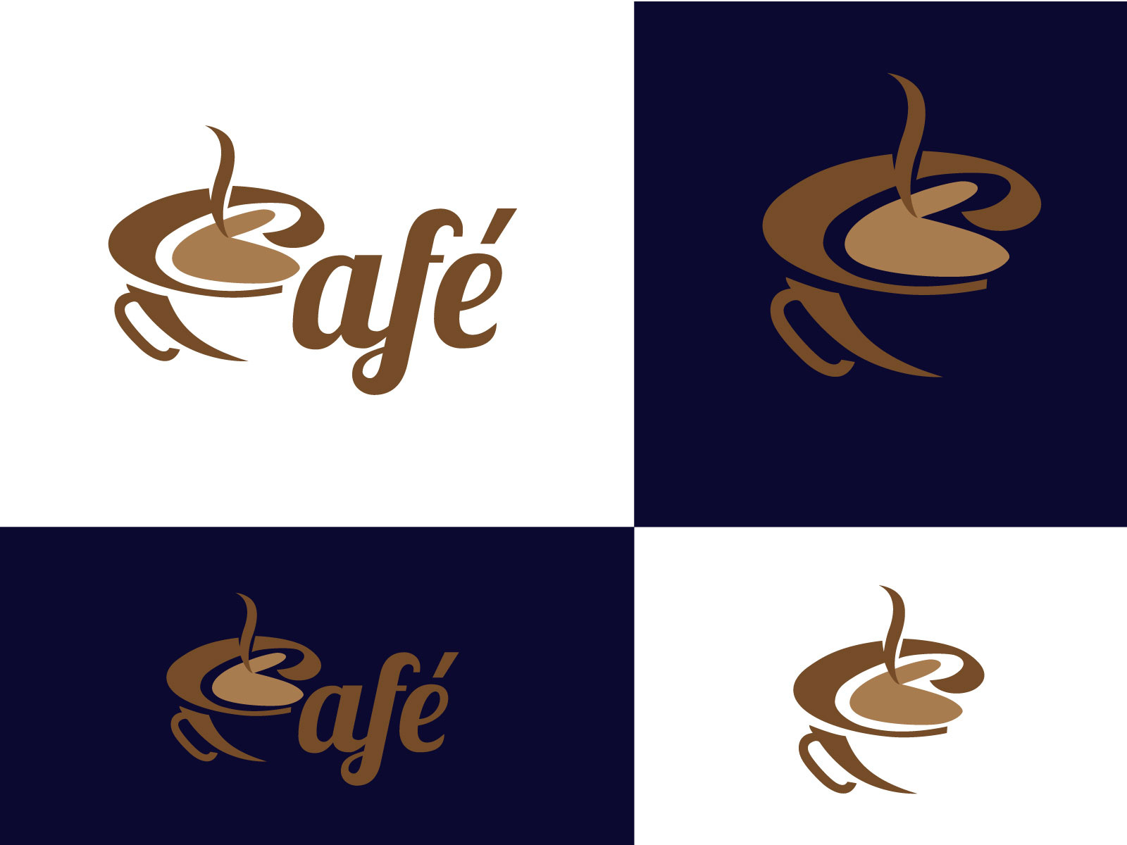 Cafe logo by robin on Dribbble