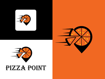 Pizza Point Logo design by robin on Dribbble