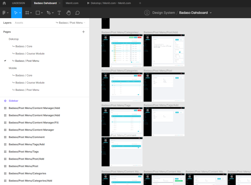 Badaso v3 by Abim Pradana on Dribbble