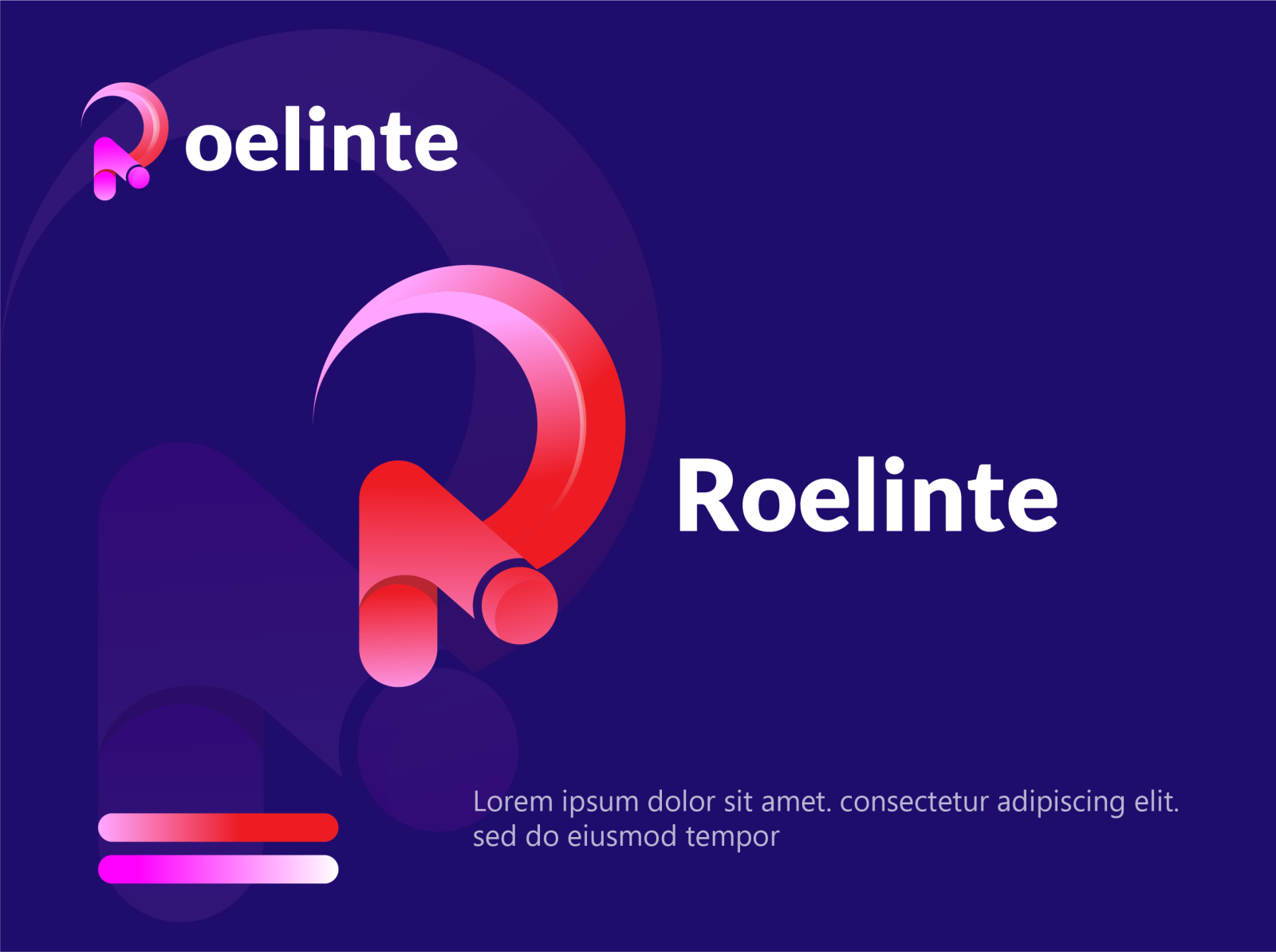 MODERN R LETTER LOGO DESIGN by Abdul on Dribbble