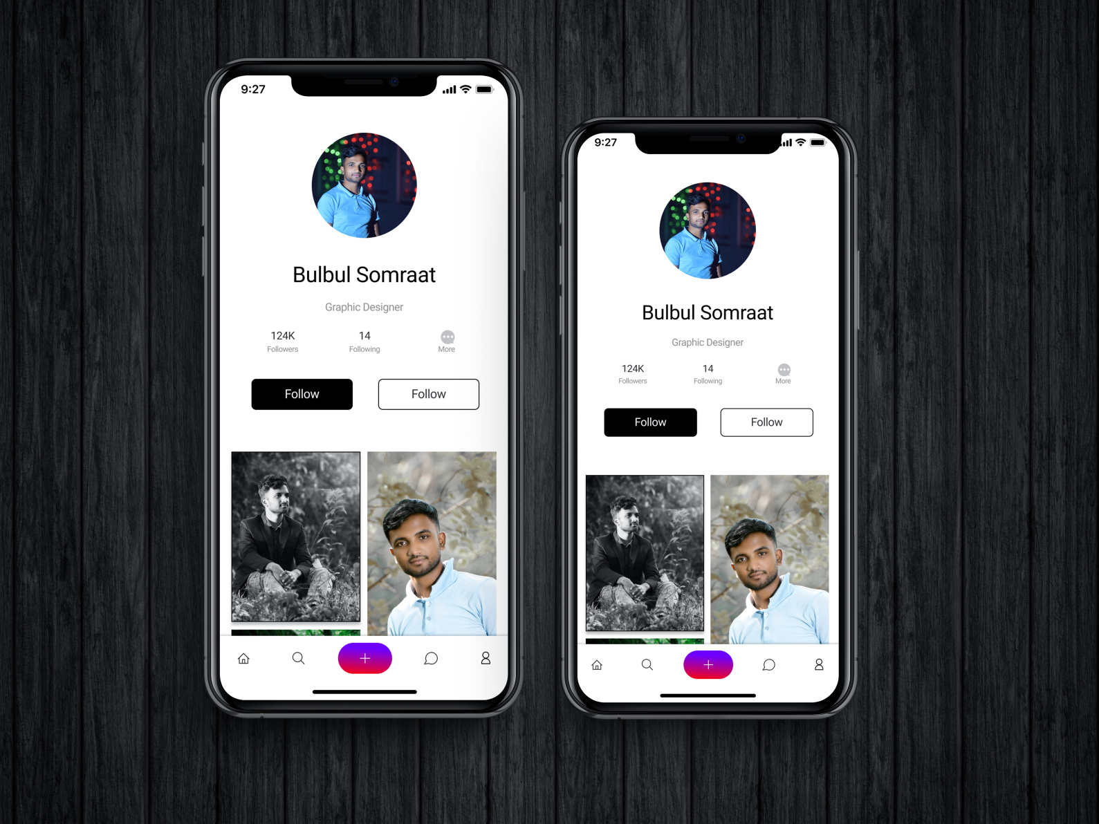 User Profile Ui Design for mobile | Ui Design for Mobile by Ui Somraat ...