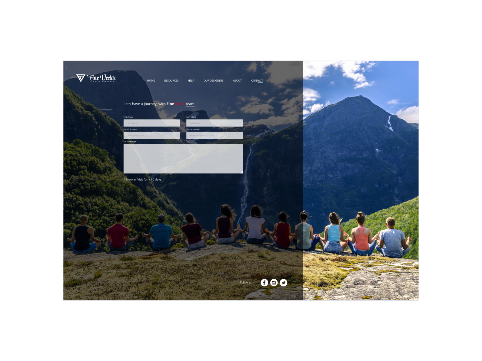 Contact us UI Design by Ui Somraat on Dribbble