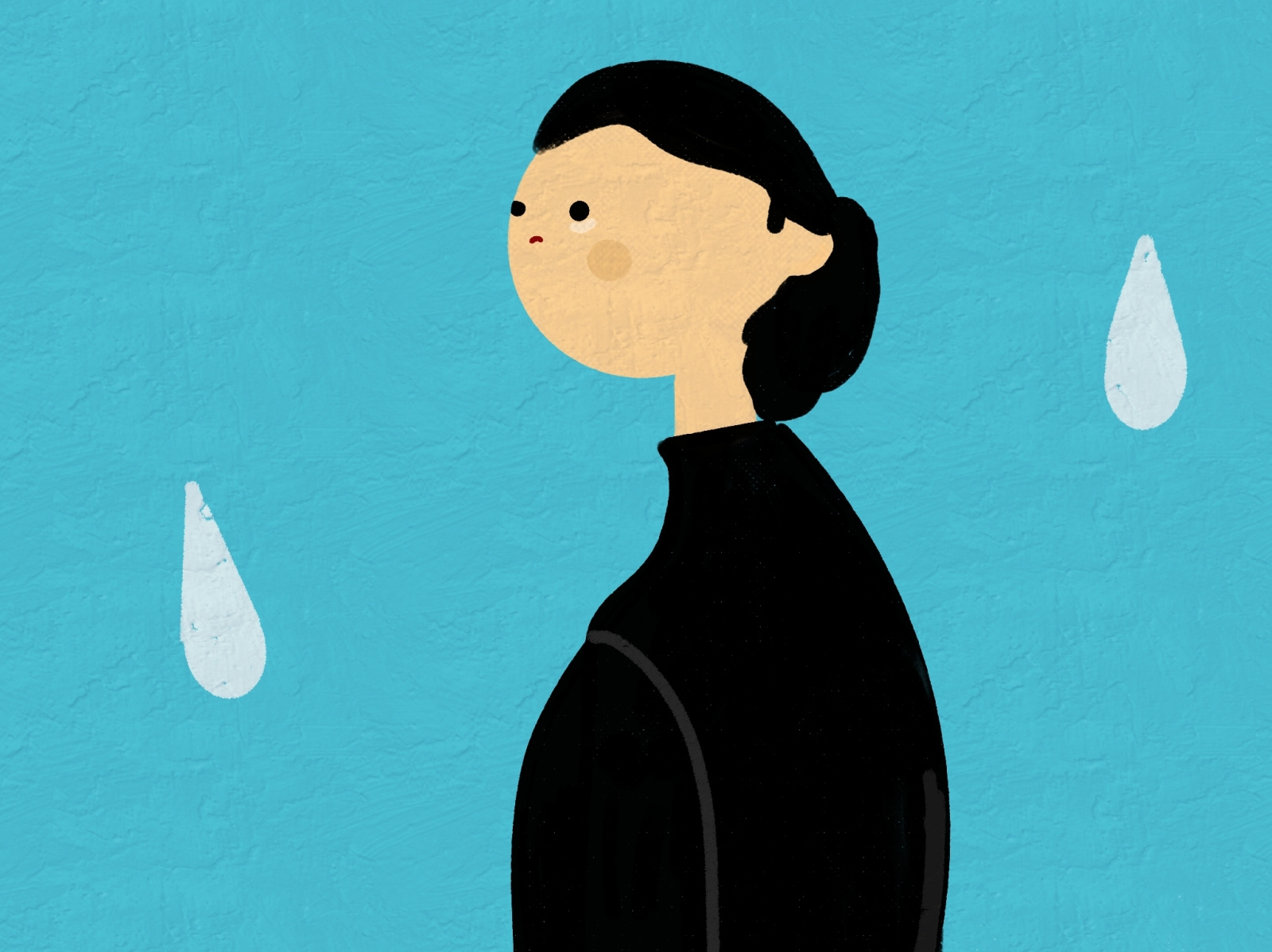 Portrait- Blue Matte by Gopika Krishnan on Dribbble