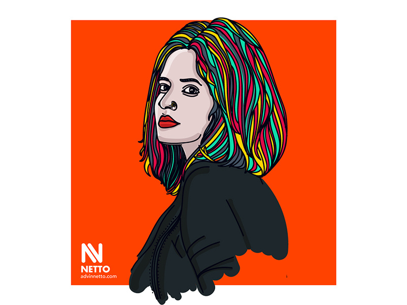 Friend's Portrait by advin roy netto on Dribbble