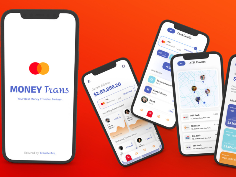 Money Trans App by Yousaf Ayub on Dribbble