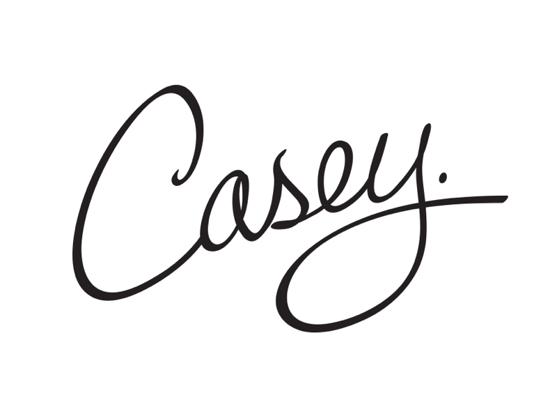 Casey. Logo Design by Visual Lure on Dribbble