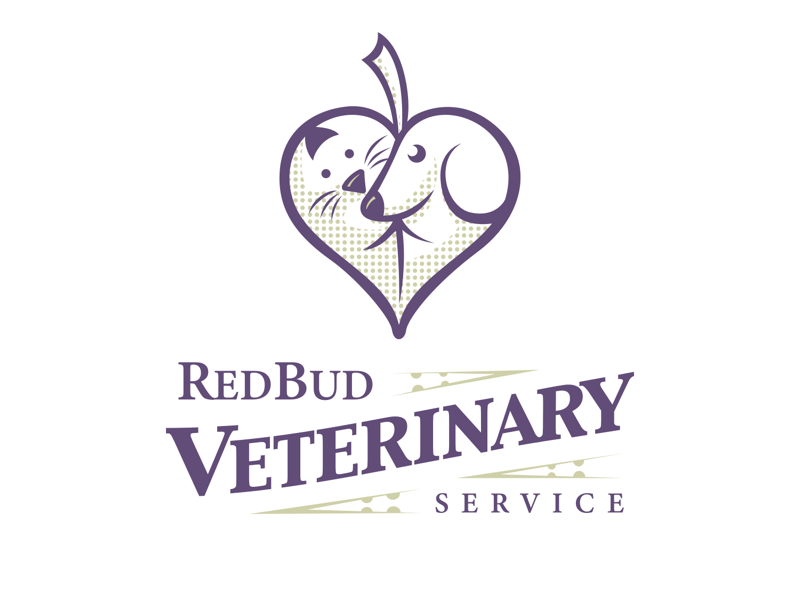 Red Bud Veterinary Service Logo by Visual Lure on Dribbble