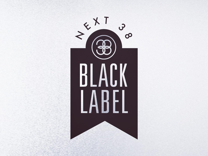 Next 38 Black Label Logo by Visual Lure on Dribbble