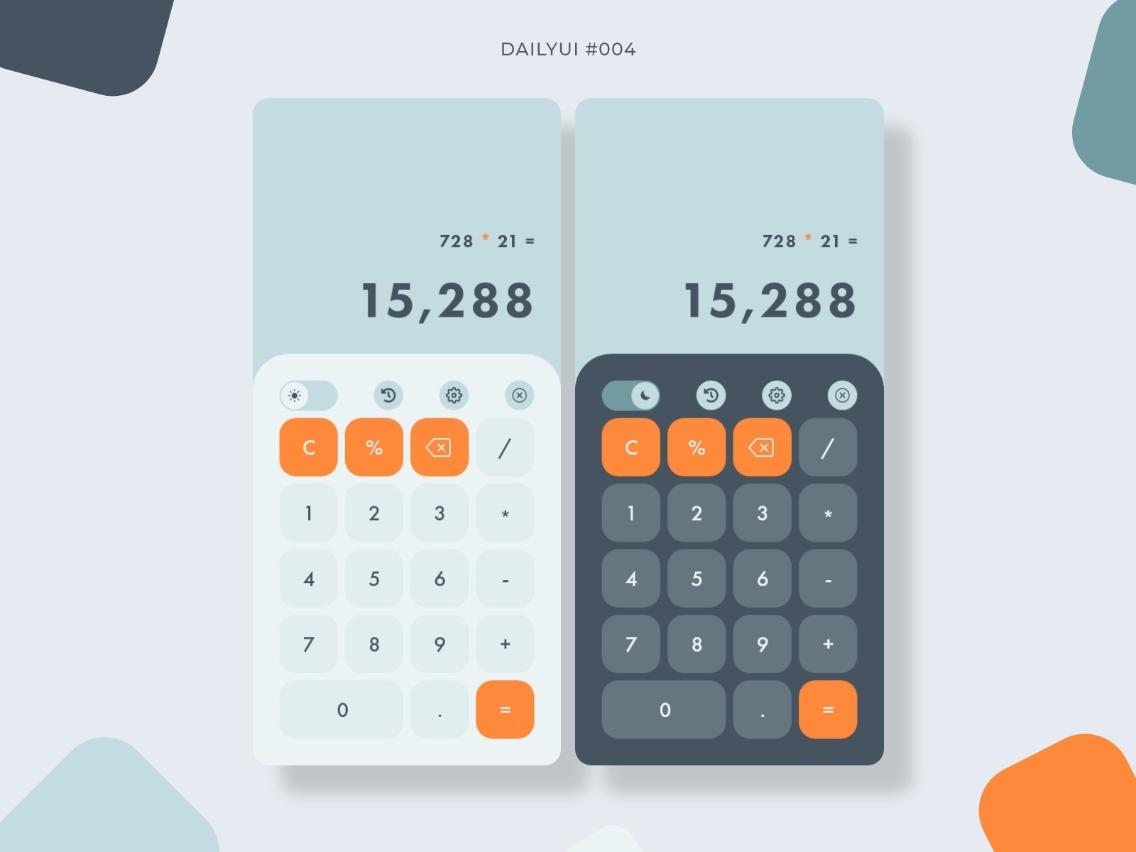 Calculator Design by dot studio on Dribbble