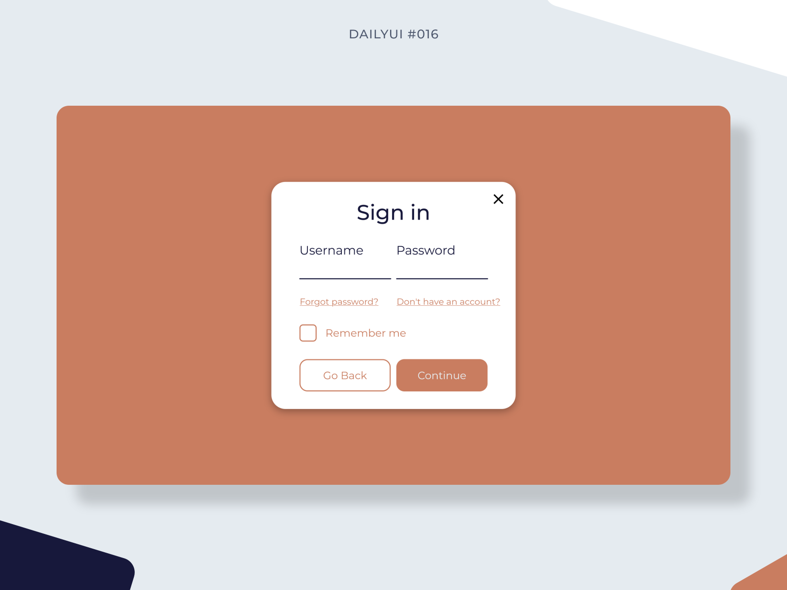 Pop-Up Overlay by dot studio on Dribbble