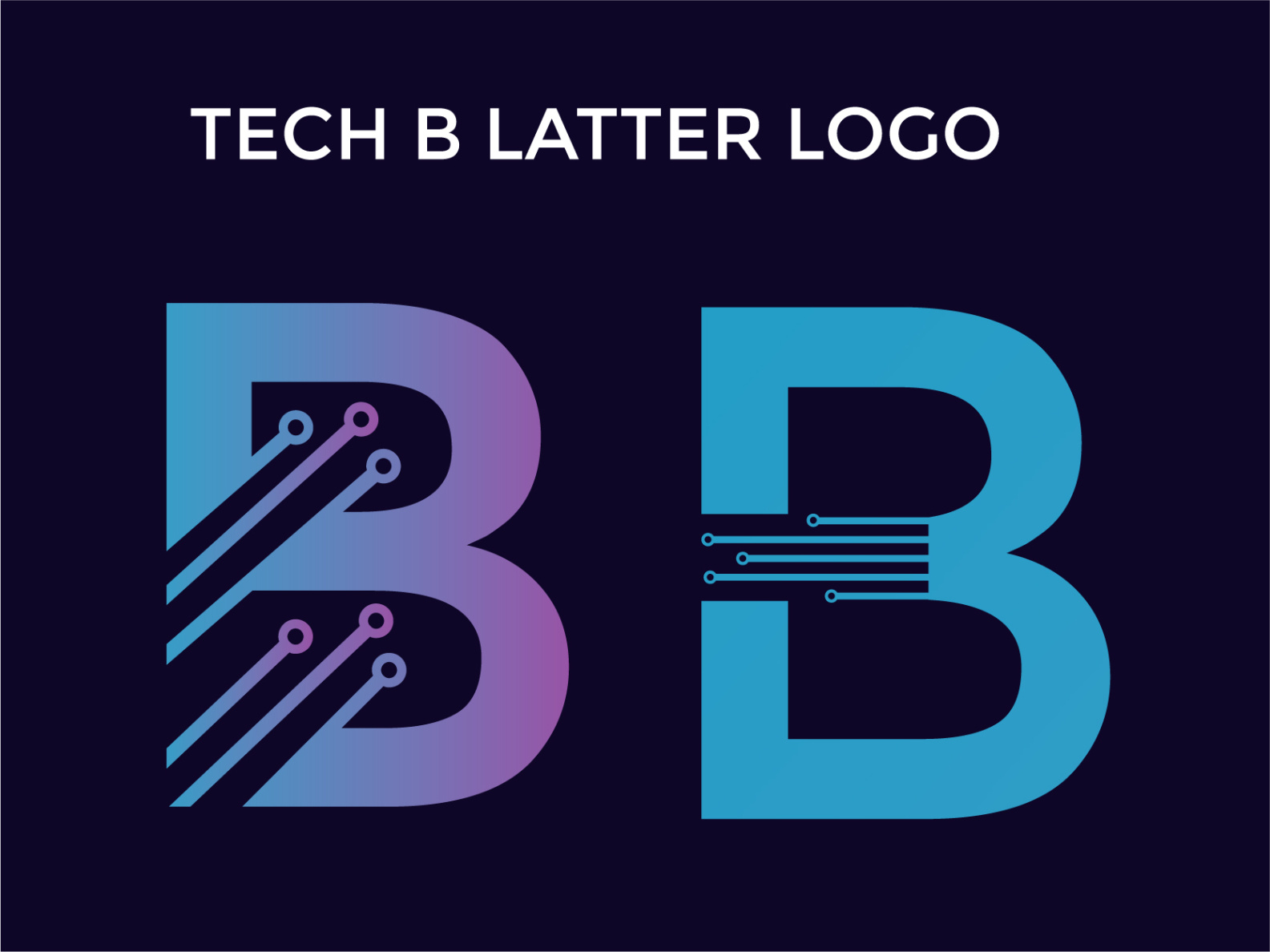 TECH B LATTER LOGO by Graphic or Ui designer && Android or IOS App ...