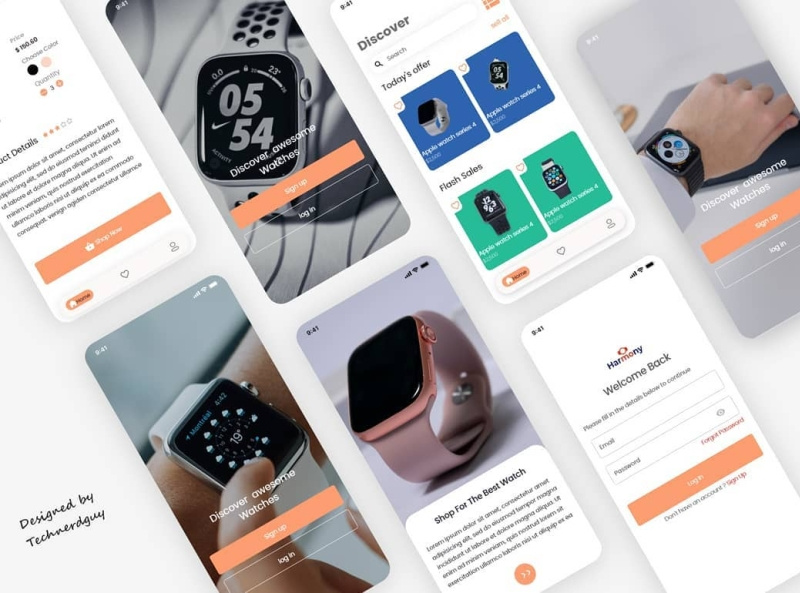 watch selling app by Shafiq Ur Rehman on Dribbble