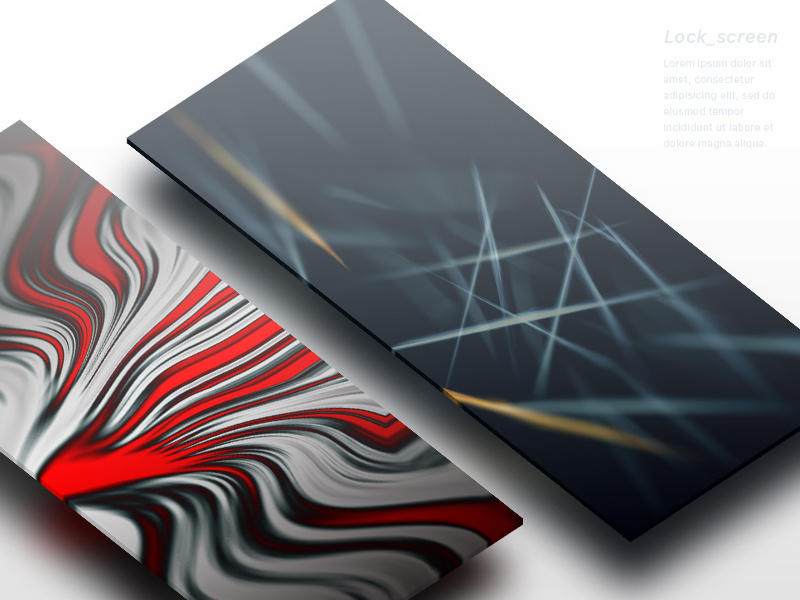 Lock Screen by changcastle on Dribbble