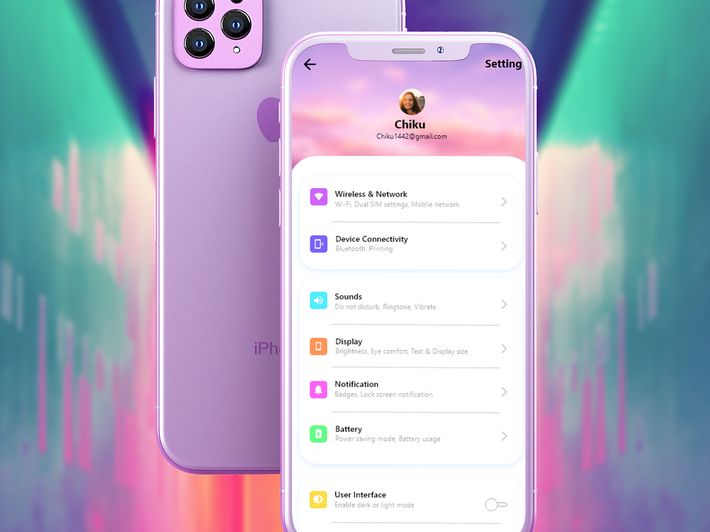 Browse thousands of Setting Screen UI images for design inspiration ...