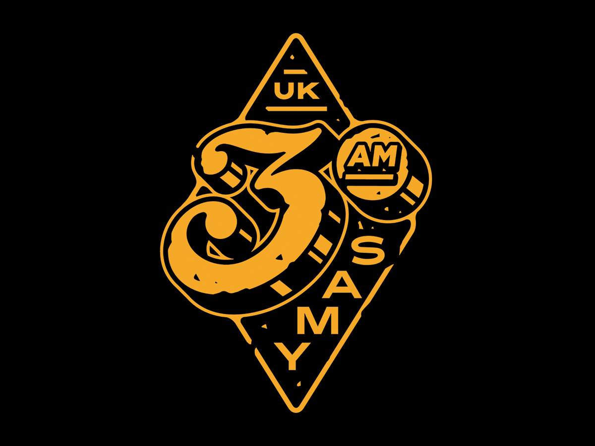 3am badge by Gianluca Militello on Dribbble