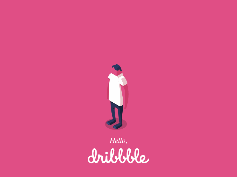 The first shot on Dribbble by Jaejin Bong on Dribbble