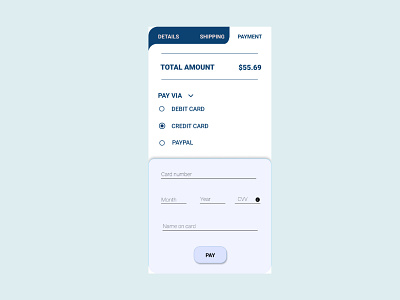 Payment Gateway UI by MANISHA GUPTA on Dribbble